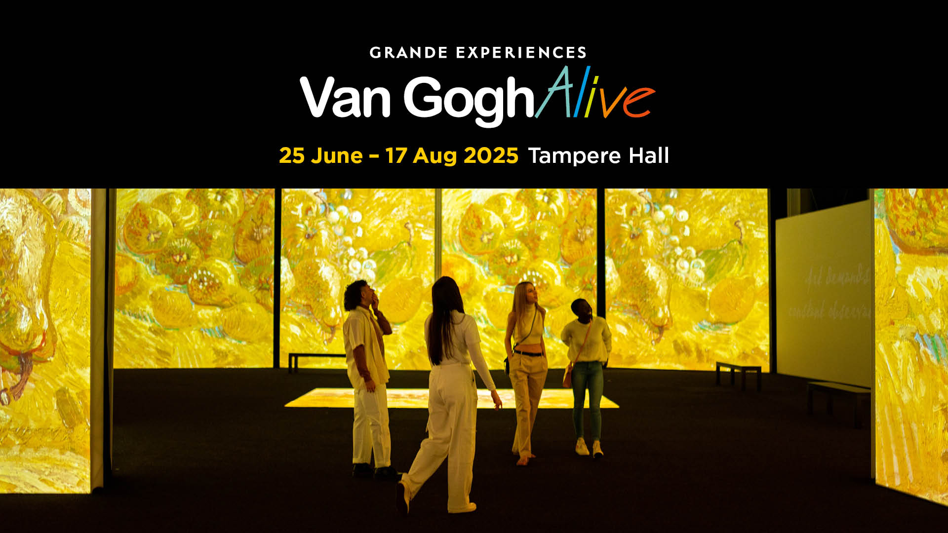 Van Gogh Alive -kesänäyttely - Tampere-talo